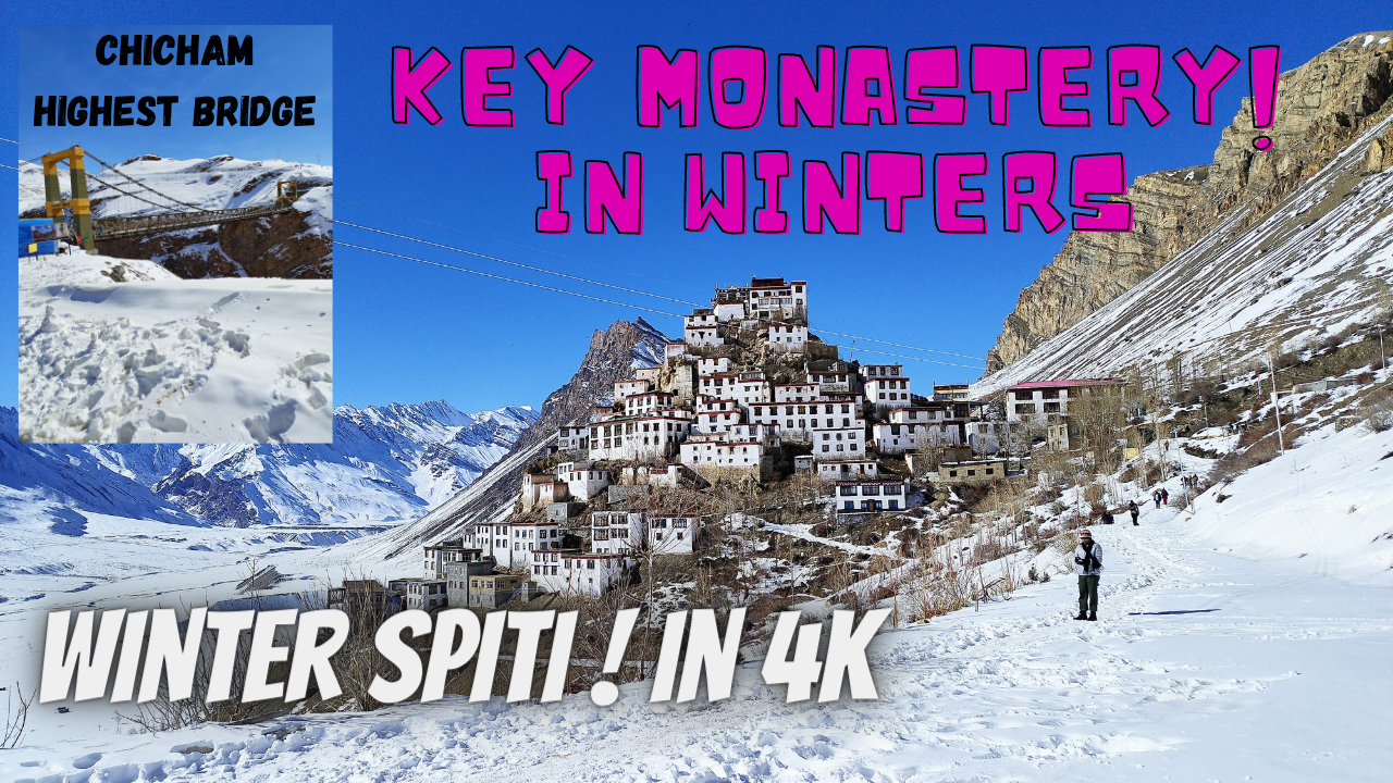 Kaza in Winter- Key Monastery - DigiBrar